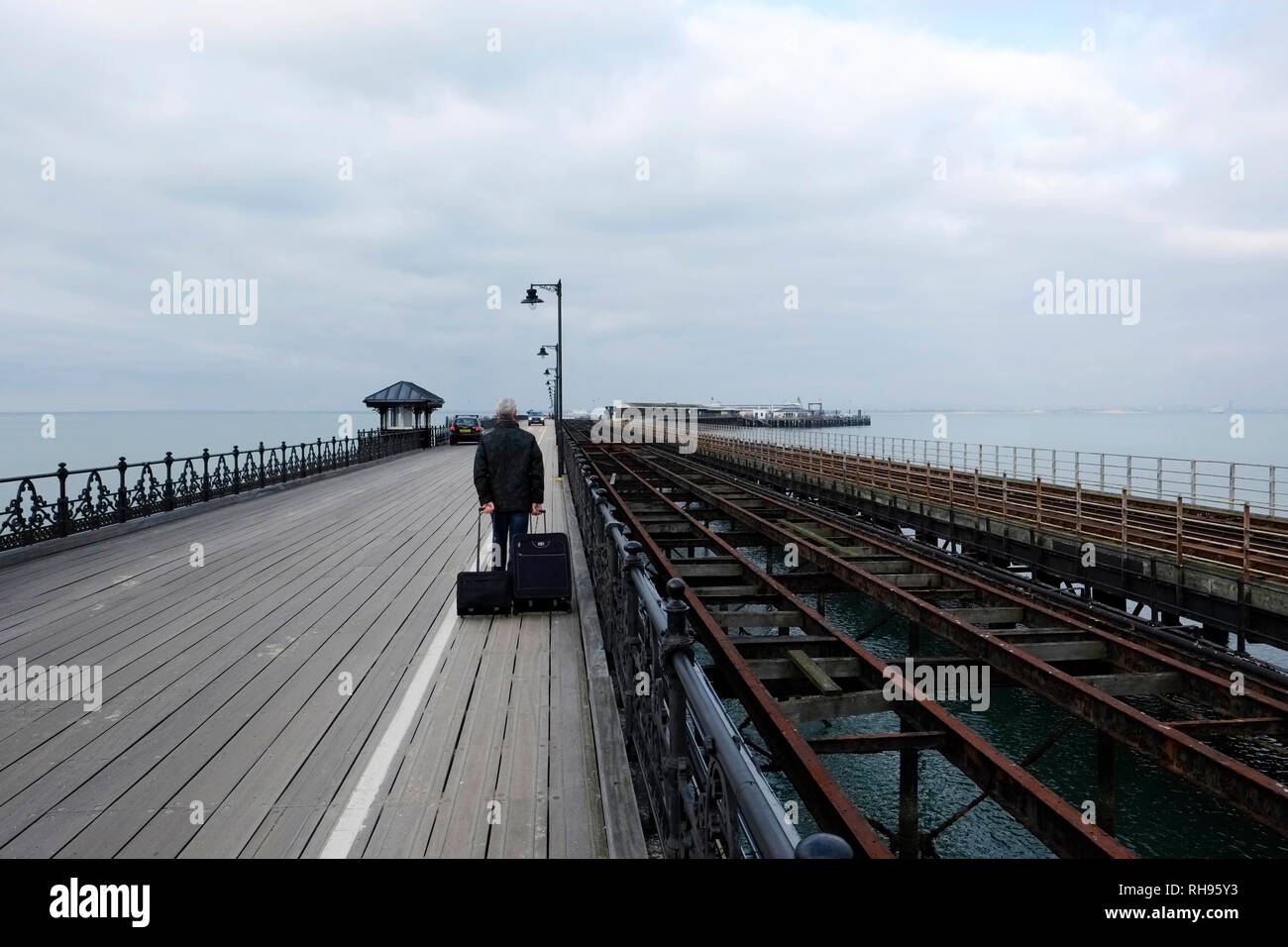 Ryde Pier Isle Wight Solent High Resolution Stock Photography and ...
