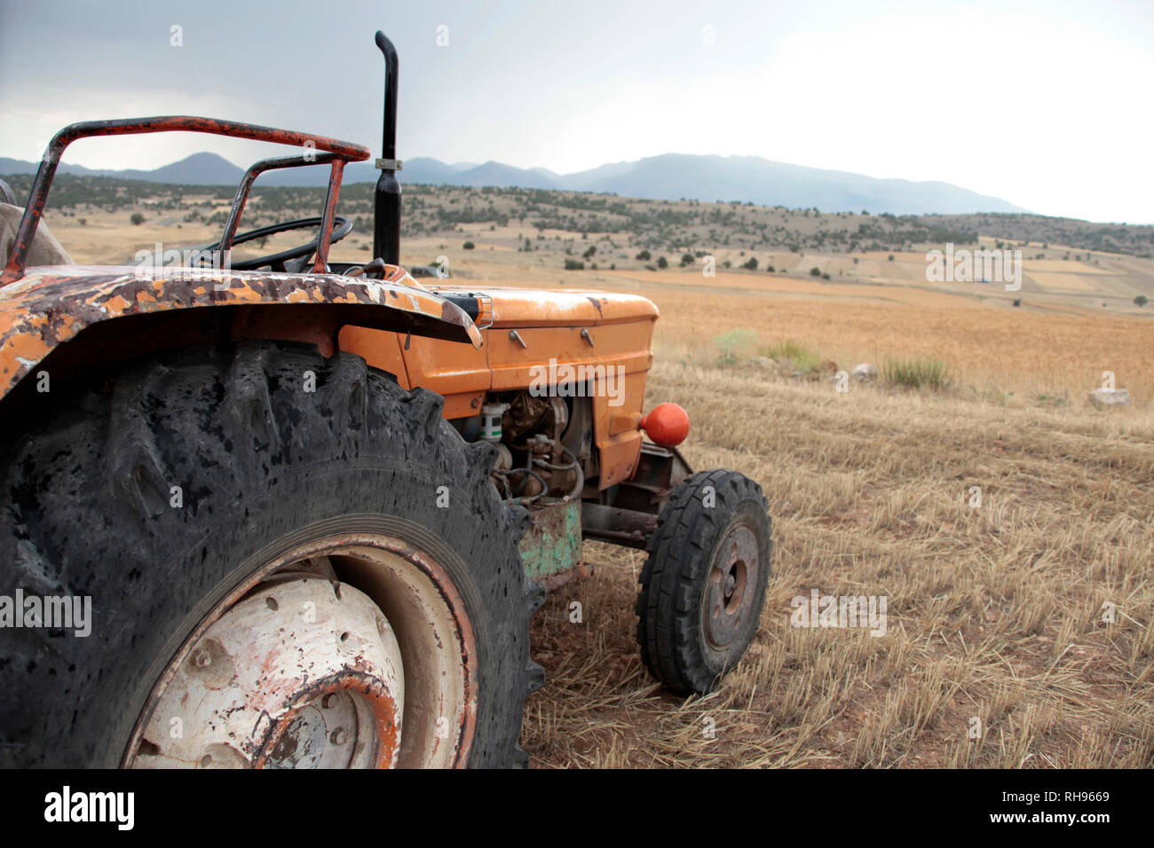 Delivering wheat hi-res stock photography and images - Alamy