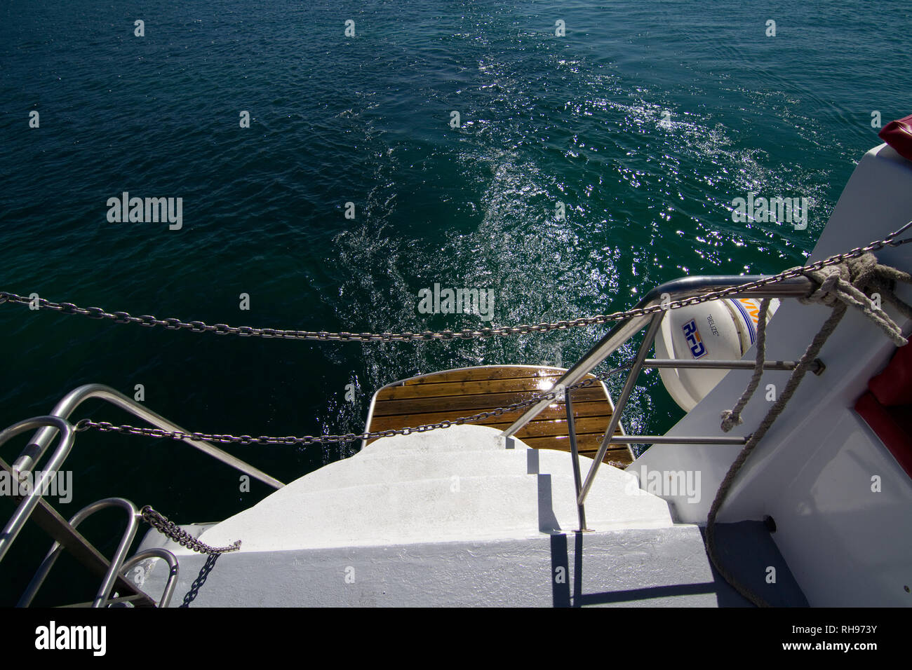 Rear of boat hi-res stock photography and images - Alamy
