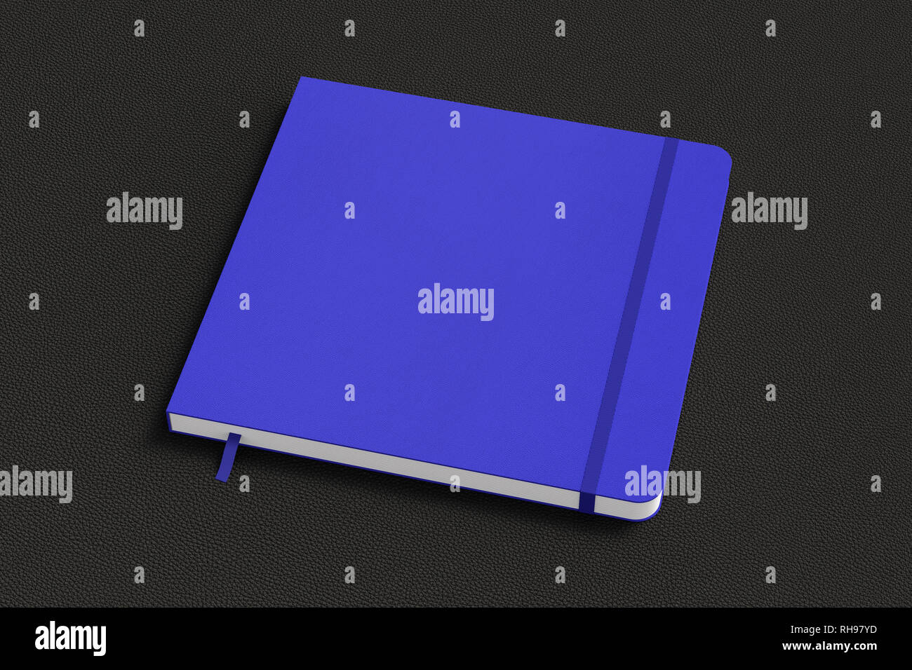 Square paper mockup blue hi-res stock photography and images - Alamy