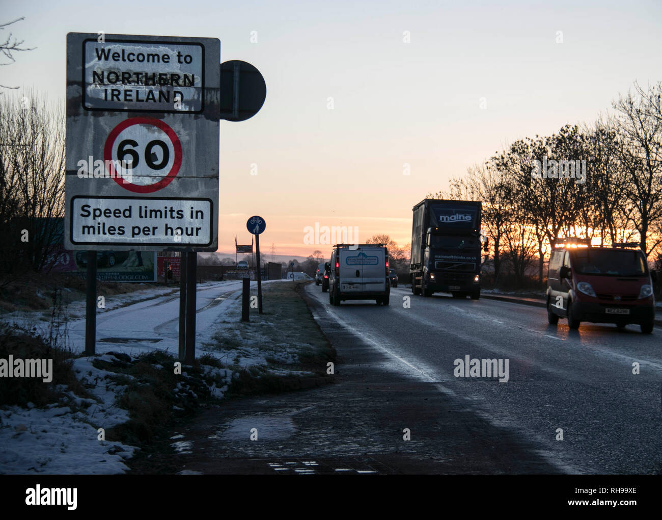 Irish border hi-res stock photography and images - Alamy