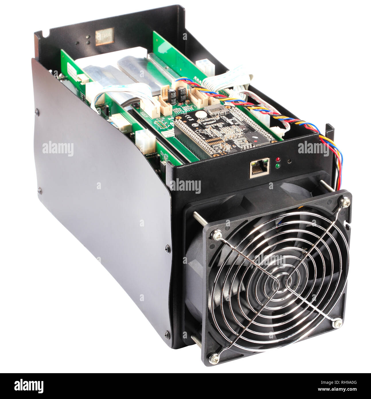 electronic device isolated on white background Stock Photo - Alamy