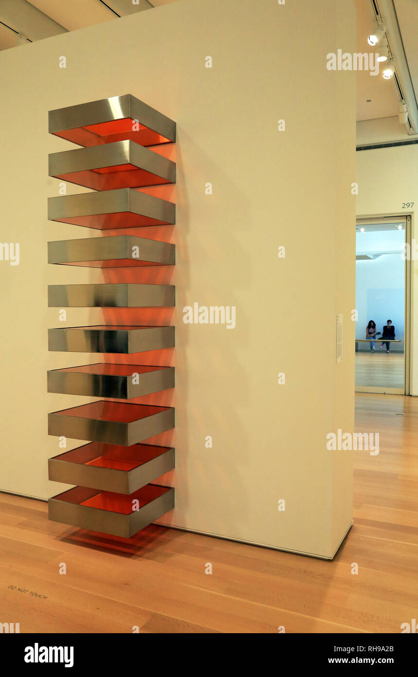 Donald judd stack hi-res stock photography and images - Alamy