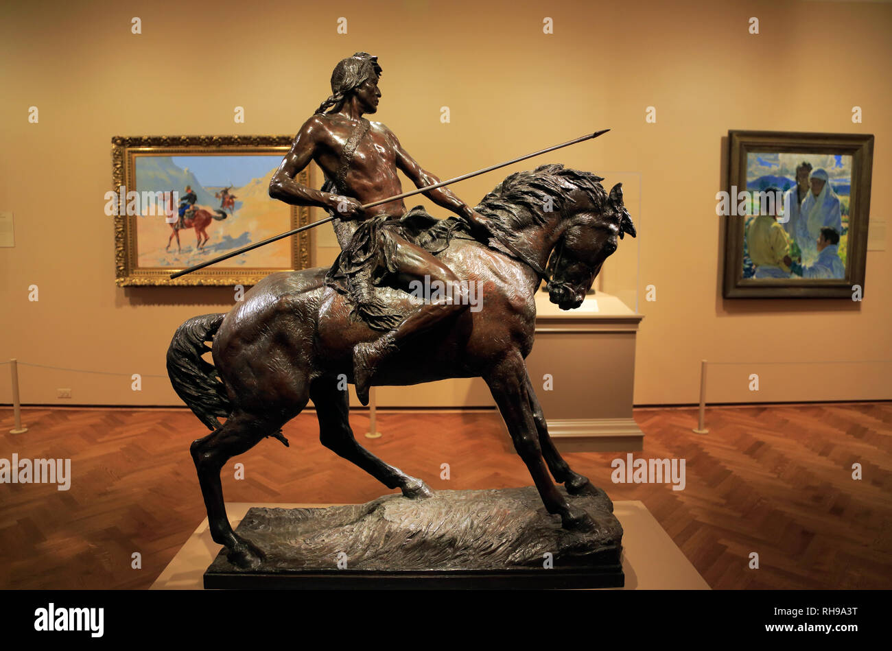 Canadian born American artist Alexander Phimister Proctor's bronze ...