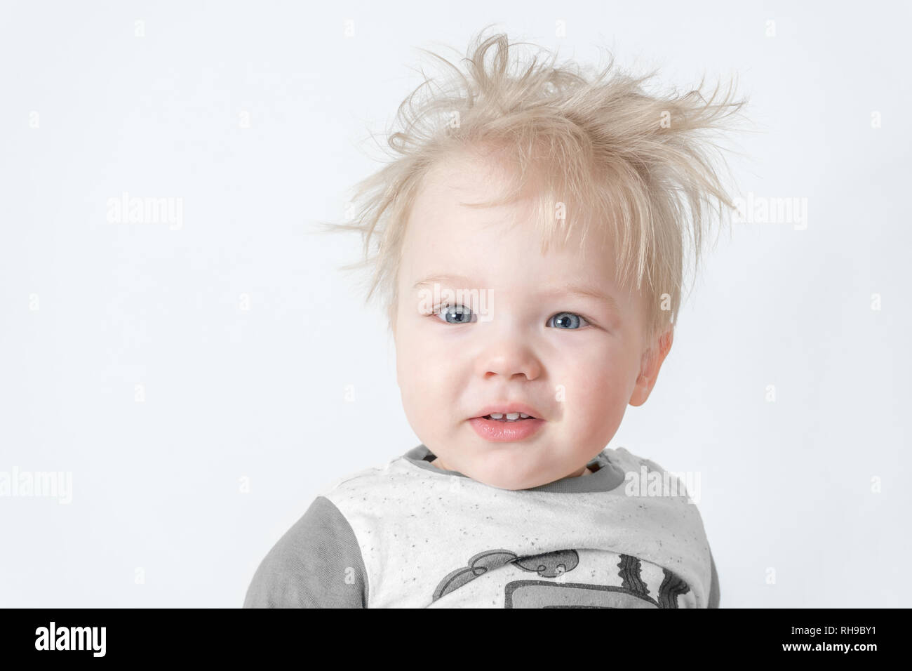 Disheveled boy hi-res stock photography and images - Alamy
