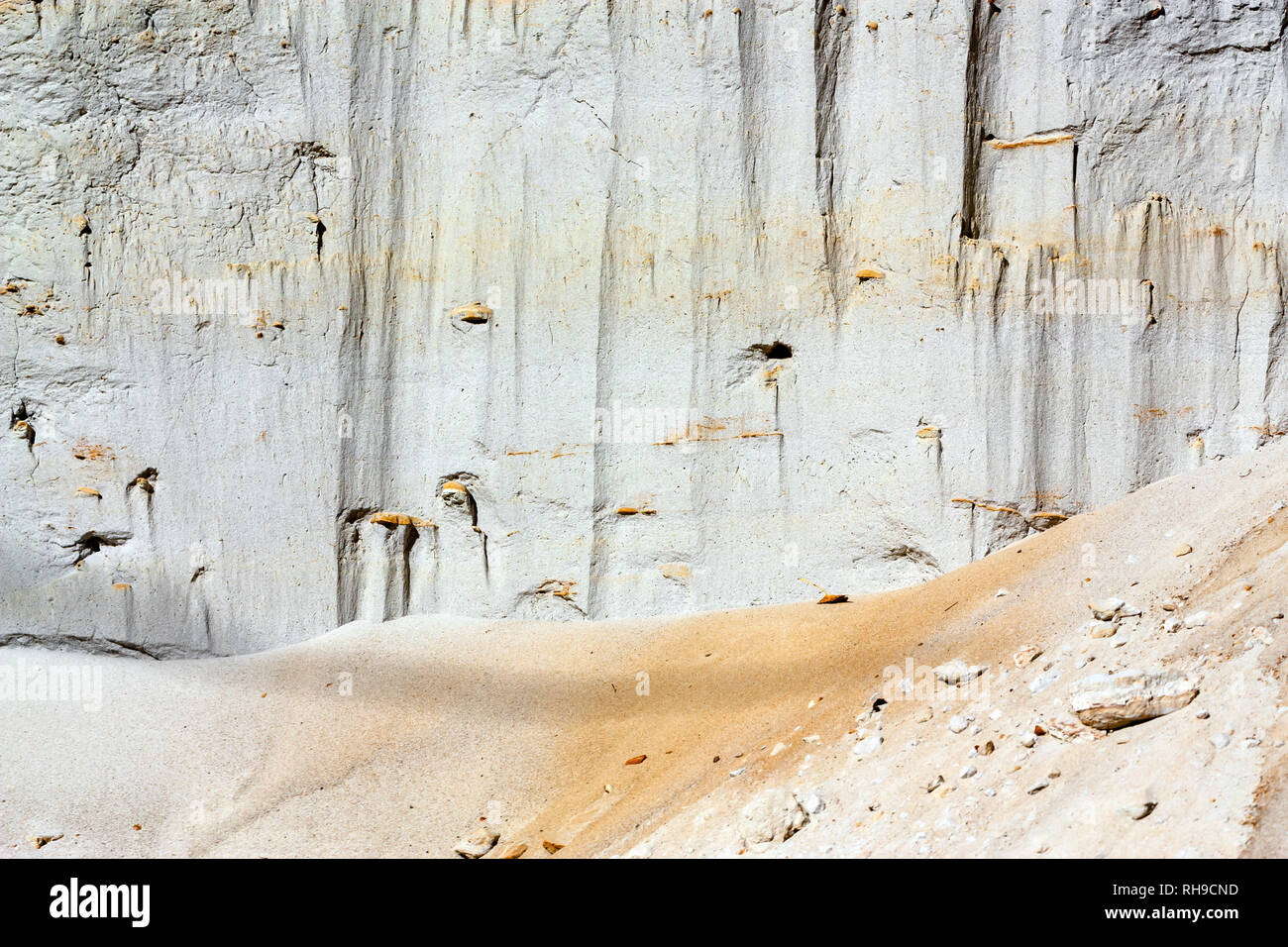 Natural grunge background of the sand pit wall Stock Photo - Alamy