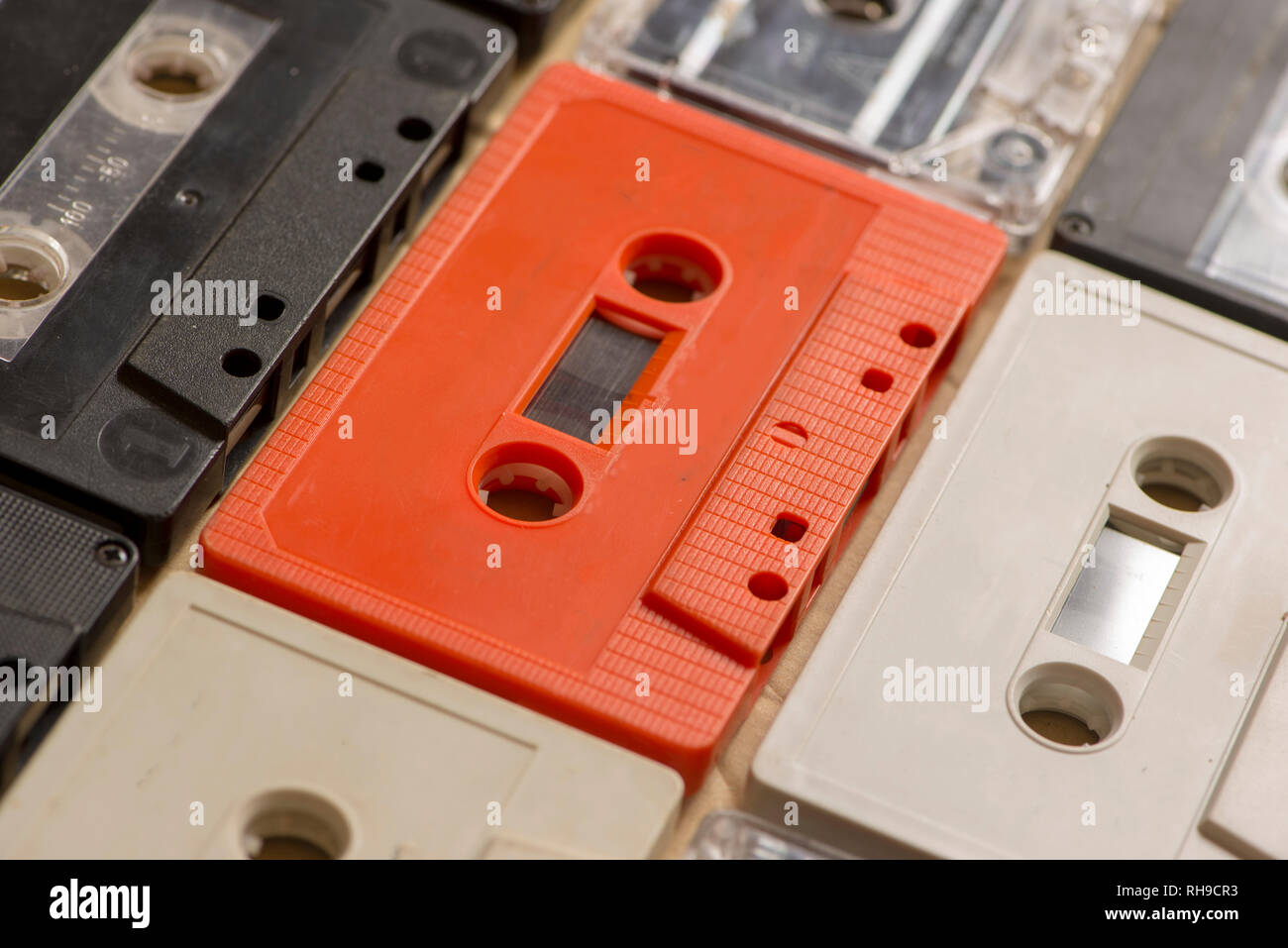 Cassette retro music colors hi-res stock photography and images - Alamy