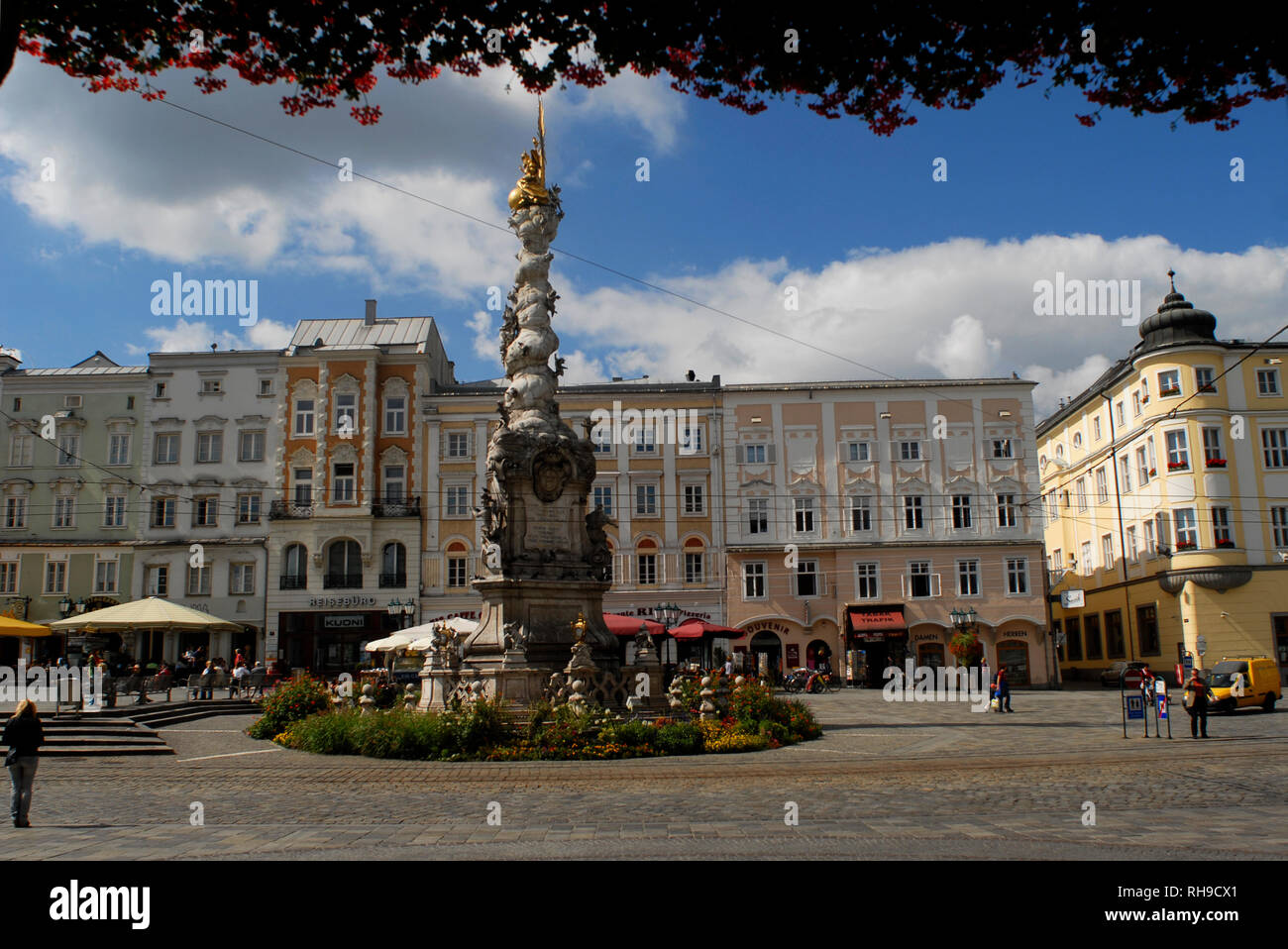 Dreifaltigkeitssaule linz hi-res stock photography and images - Alamy