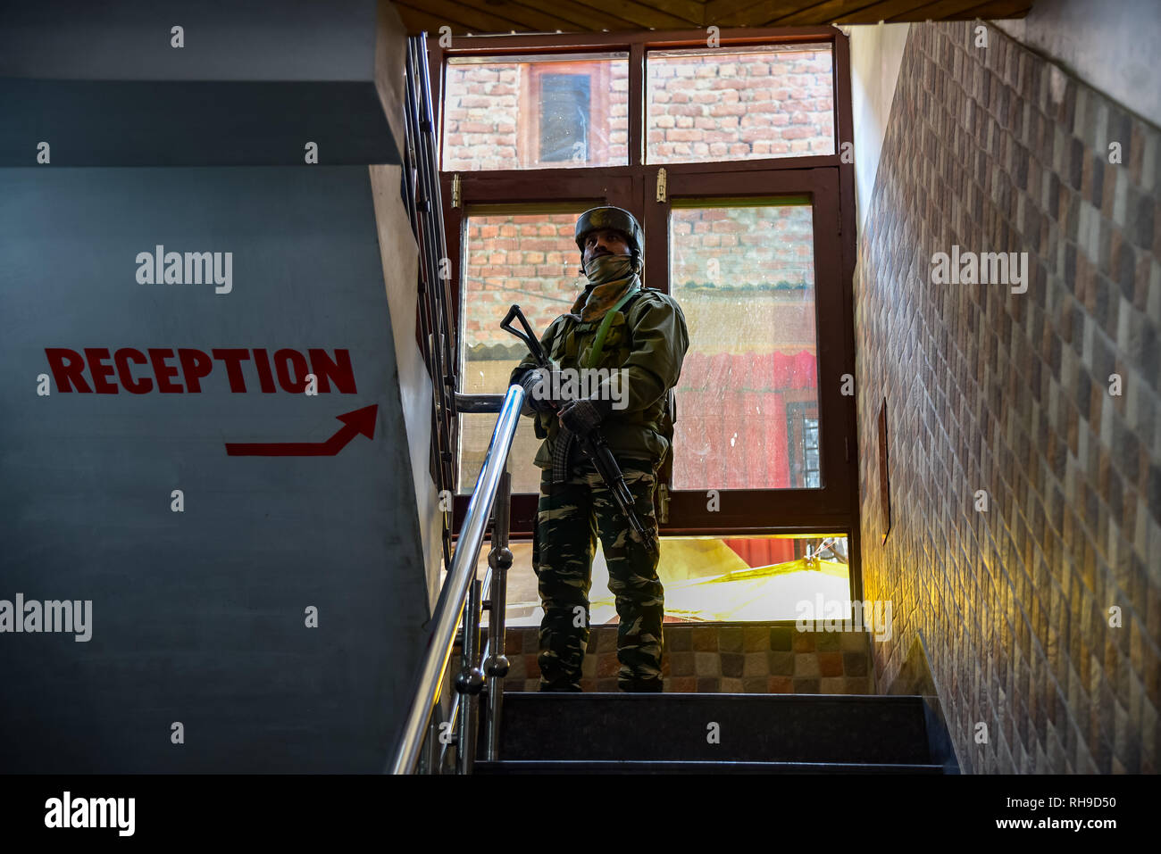 Indian security guard hi-res stock photography and images - Alamy