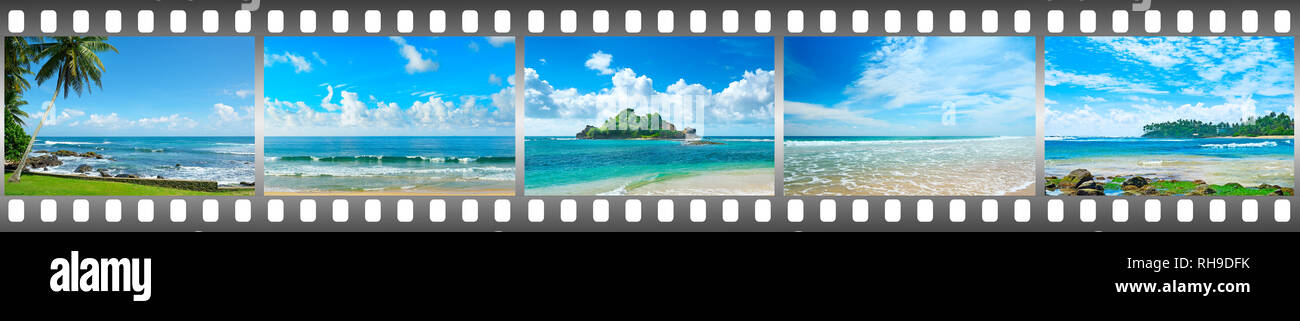 Collage beautiful nature landscapes hi-res stock photography and images ...