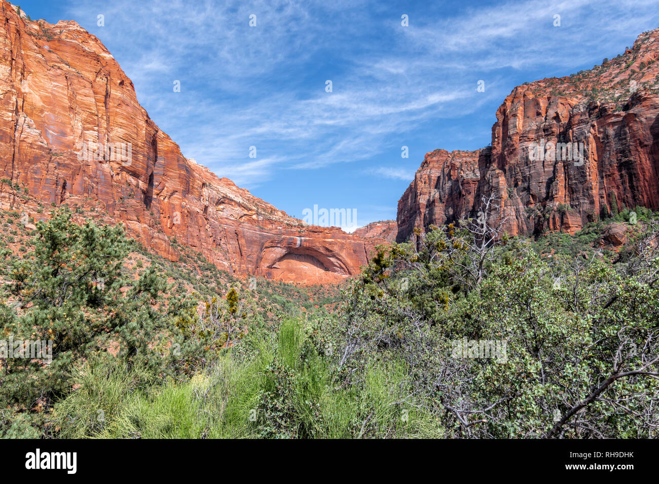 Zion National Park Arch Stock Photo - Alamy