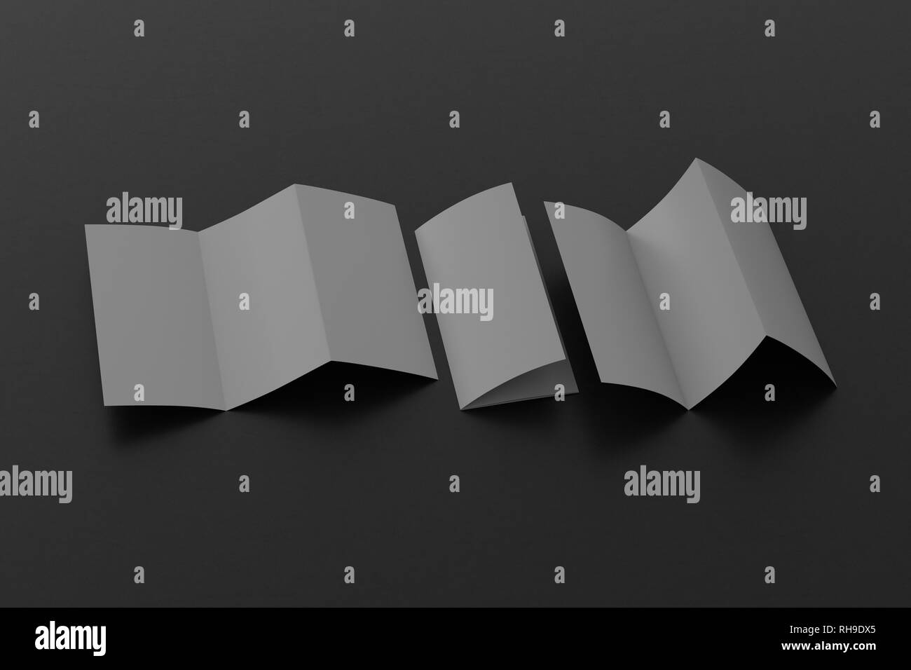 Leaflet background Black and White Stock Photos & Images - Alamy