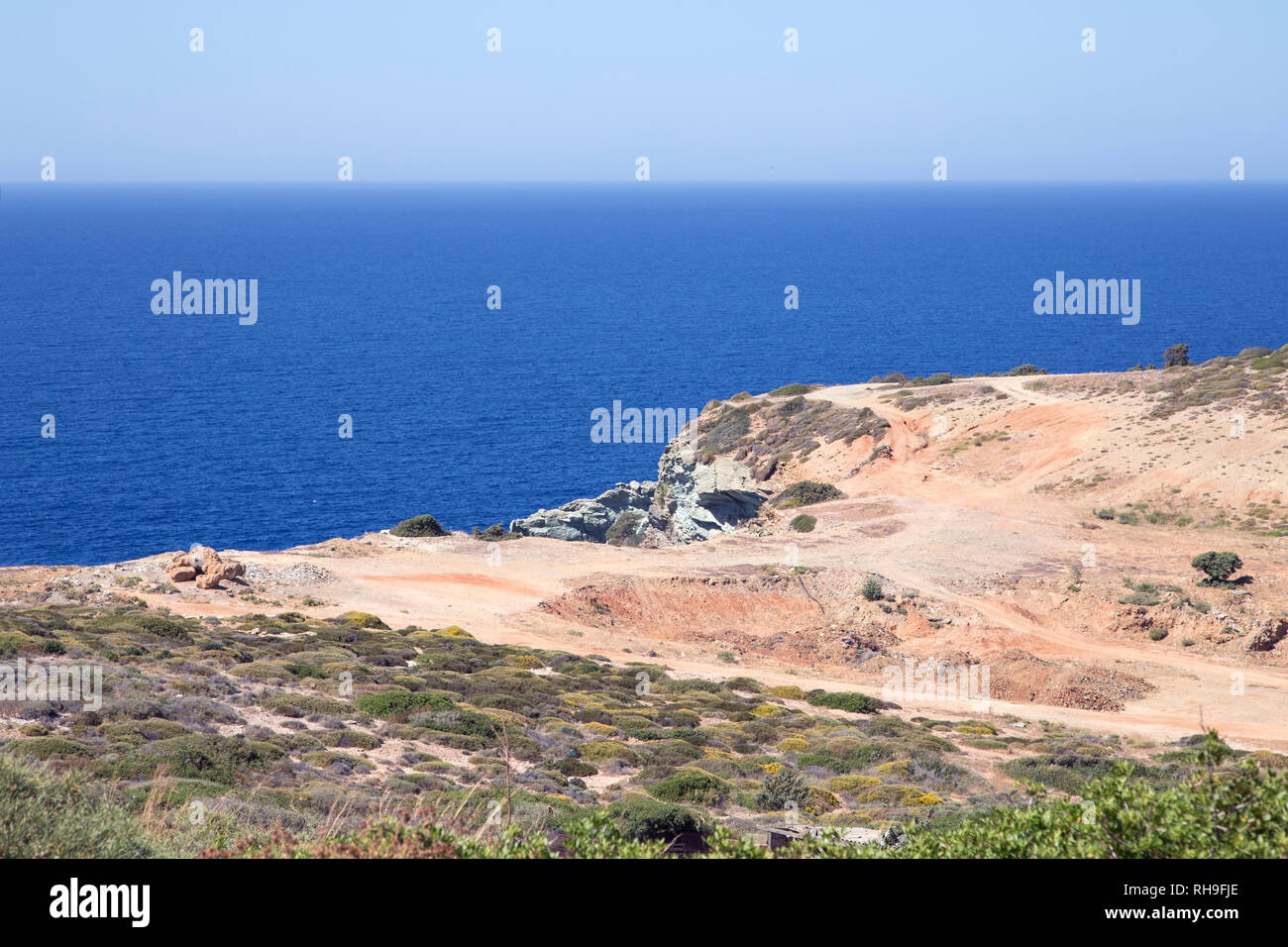 Desert island crete hi-res stock photography and images - Alamy