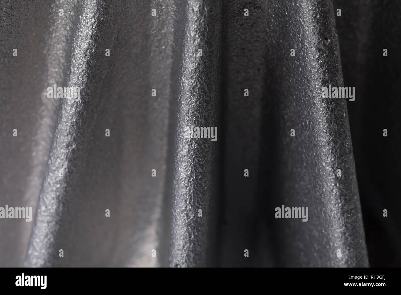 Detail of a piece made of aluminum Stock Photo - Alamy
