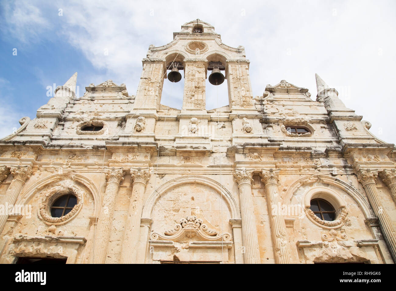 The Holy Monastery Arkadi in Crete, Greece Stock Photo - Alamy