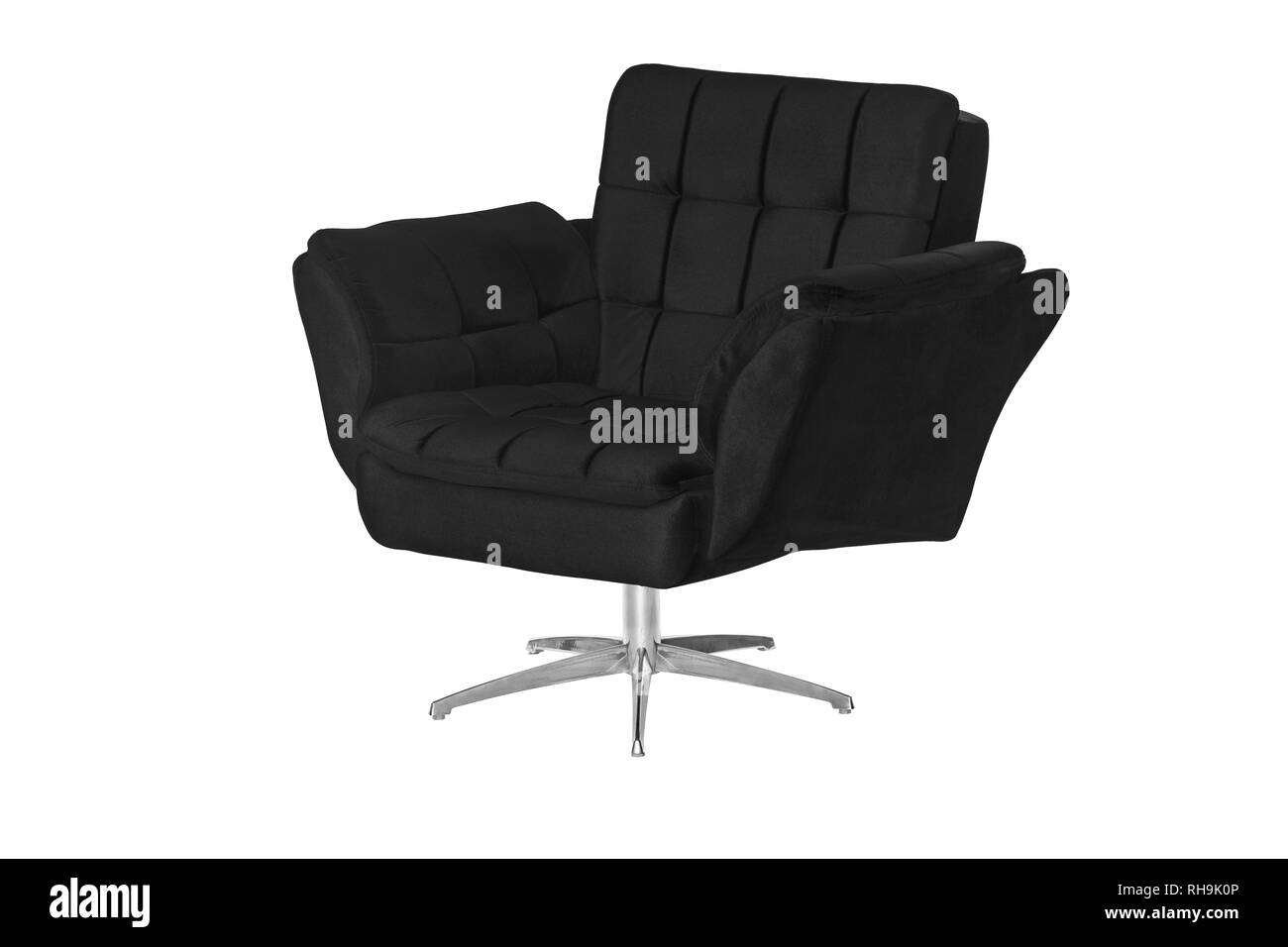 armchair. Modern designer chair on white background. Texture chair ...