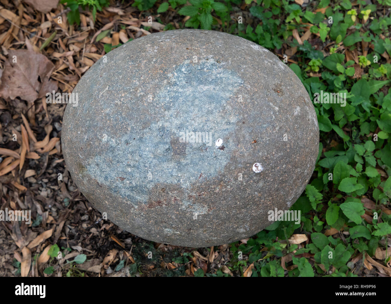 Big stone used for local ceremonies to test the strenght of the young ...