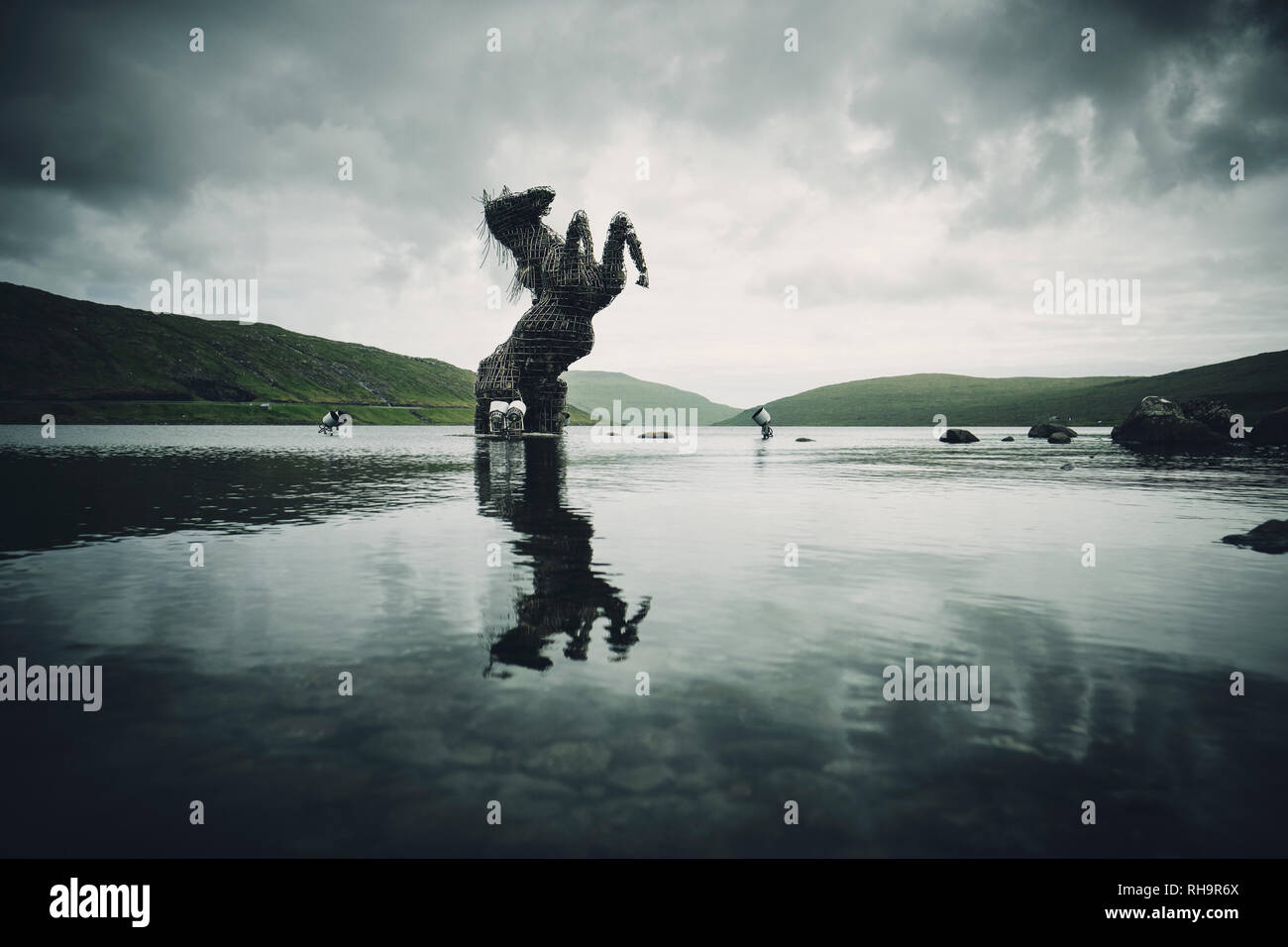 Nykur of sorvagsvatn hi-res stock photography and images - Alamy