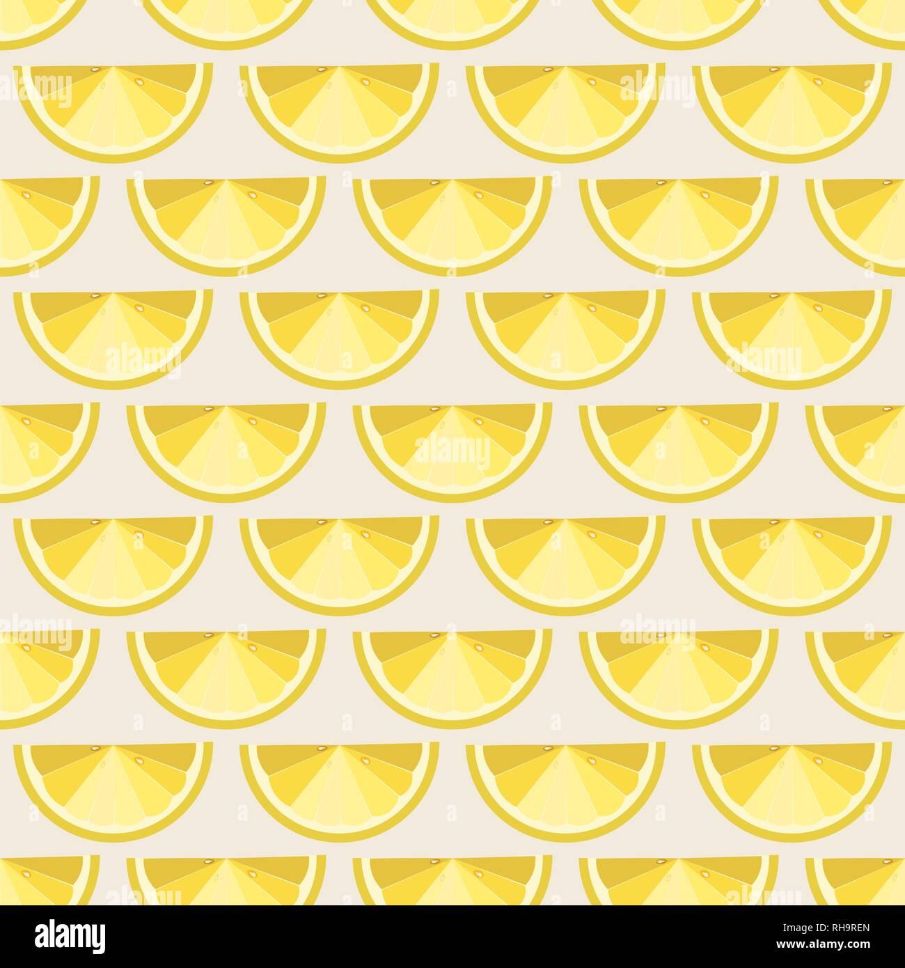 abstract lemon seamless pattern. Vector background with lemon slices ...
