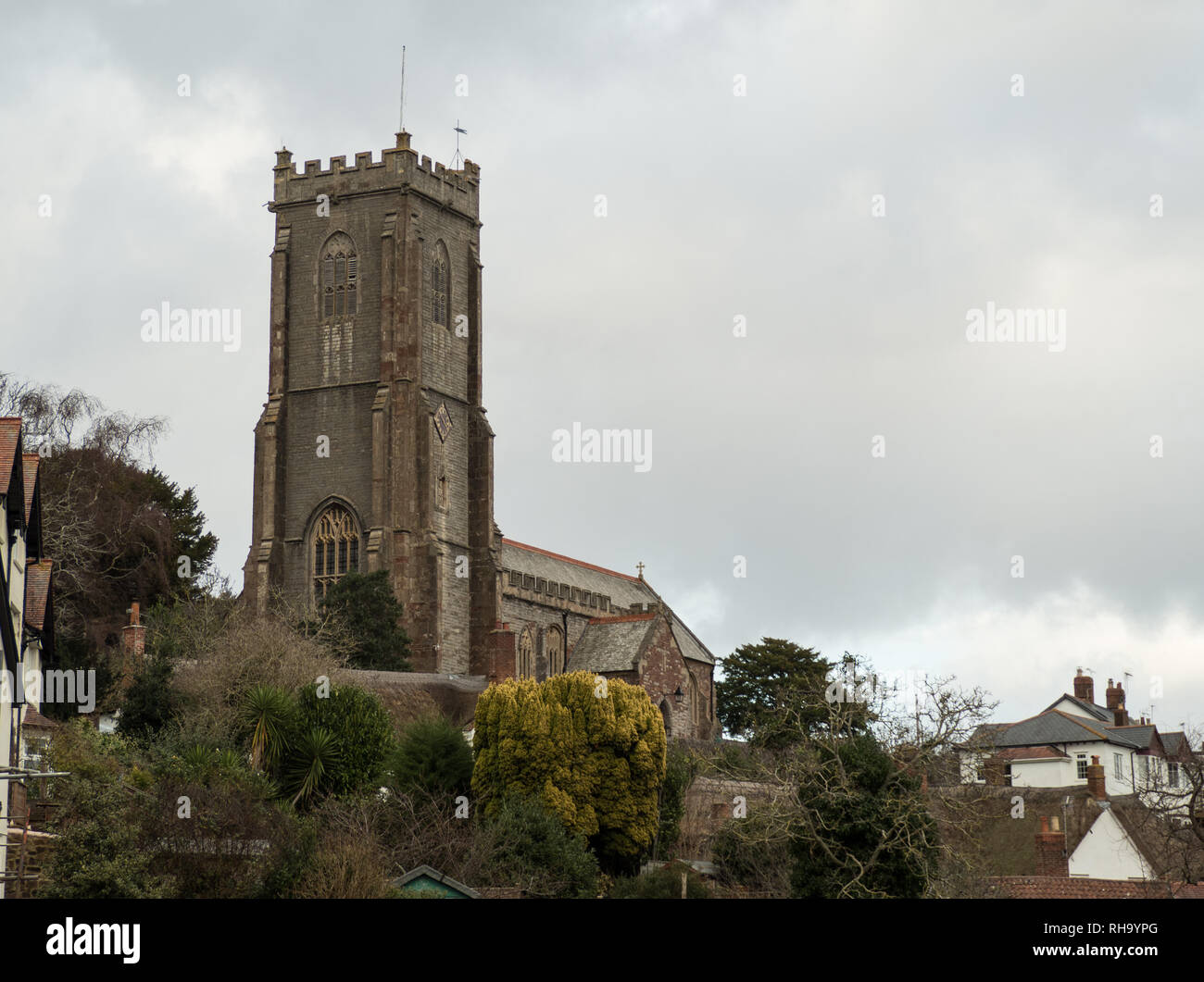 Saint Michael's Church, Minehead Stock Photo - Alamy