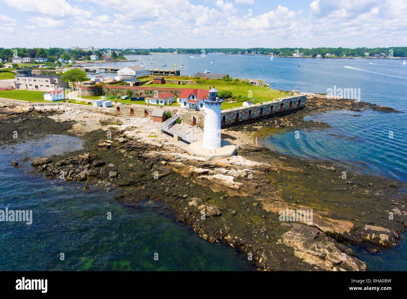 Portsmouth Harbor Lighthouse and Fort Constitution State Historic Site ...