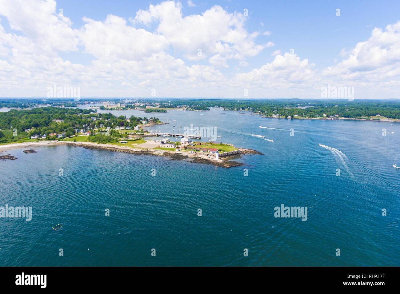 Portsmouth Harbor Lighthouse and Fort Constitution State Historic Site ...