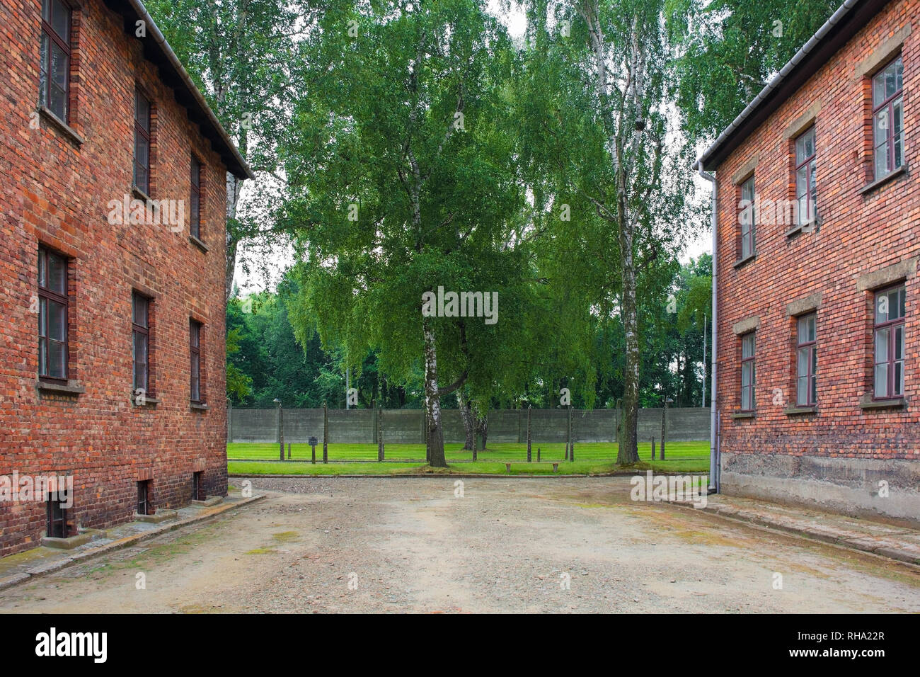 Auschwitz grounds ii hi-res stock photography and images - Alamy