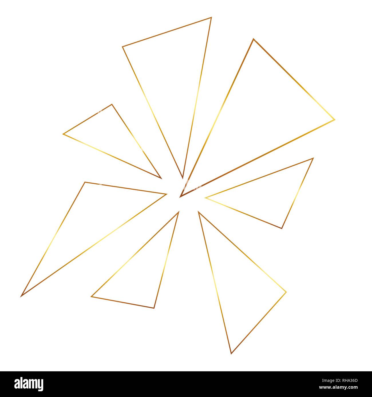 Seamless geometric. Golden background. Vector seamless. Golden texture ...