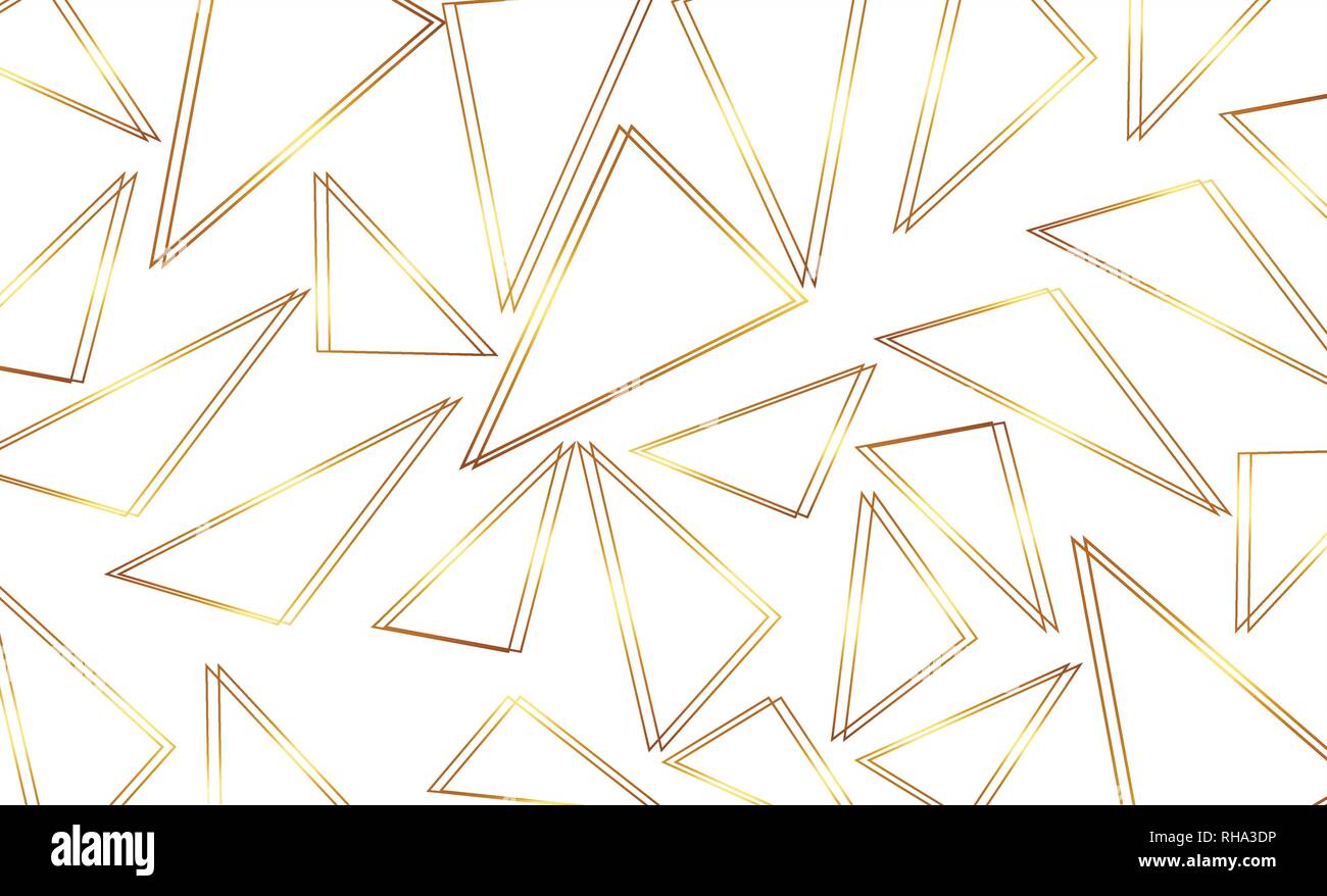 Seamless geometric. Golden background. Vector seamless. Golden texture ...