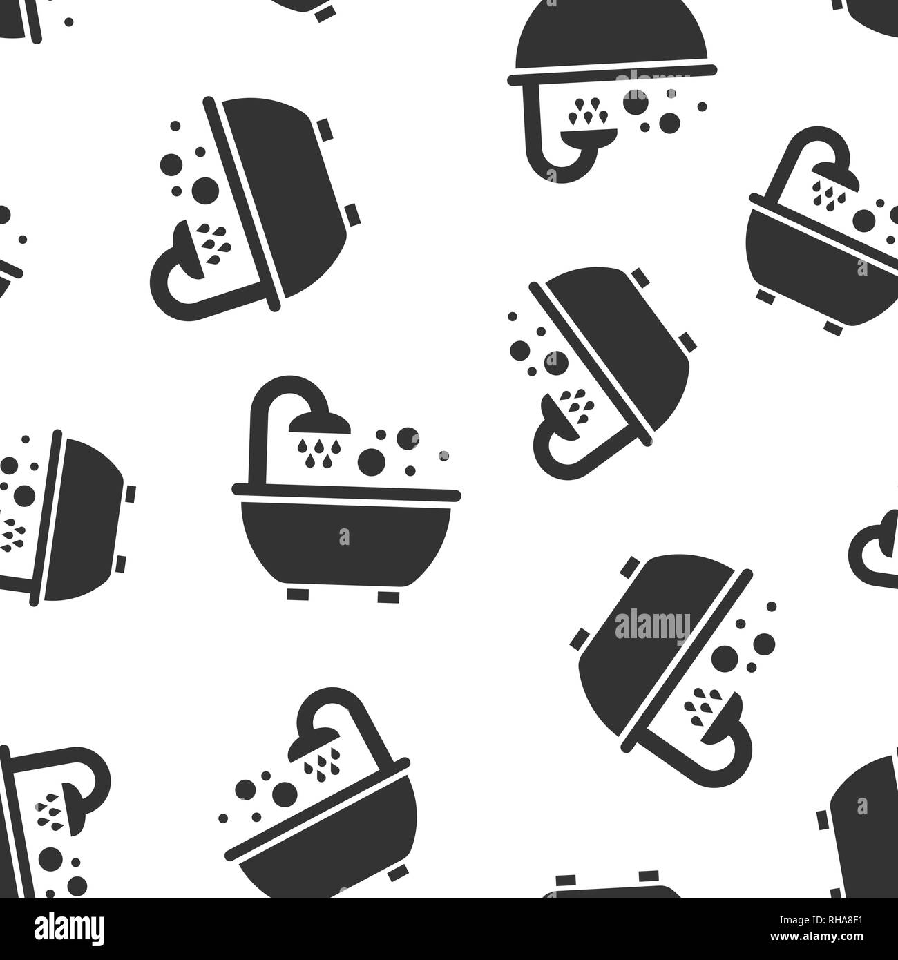 Spa tub Stock Vector Images - Alamy