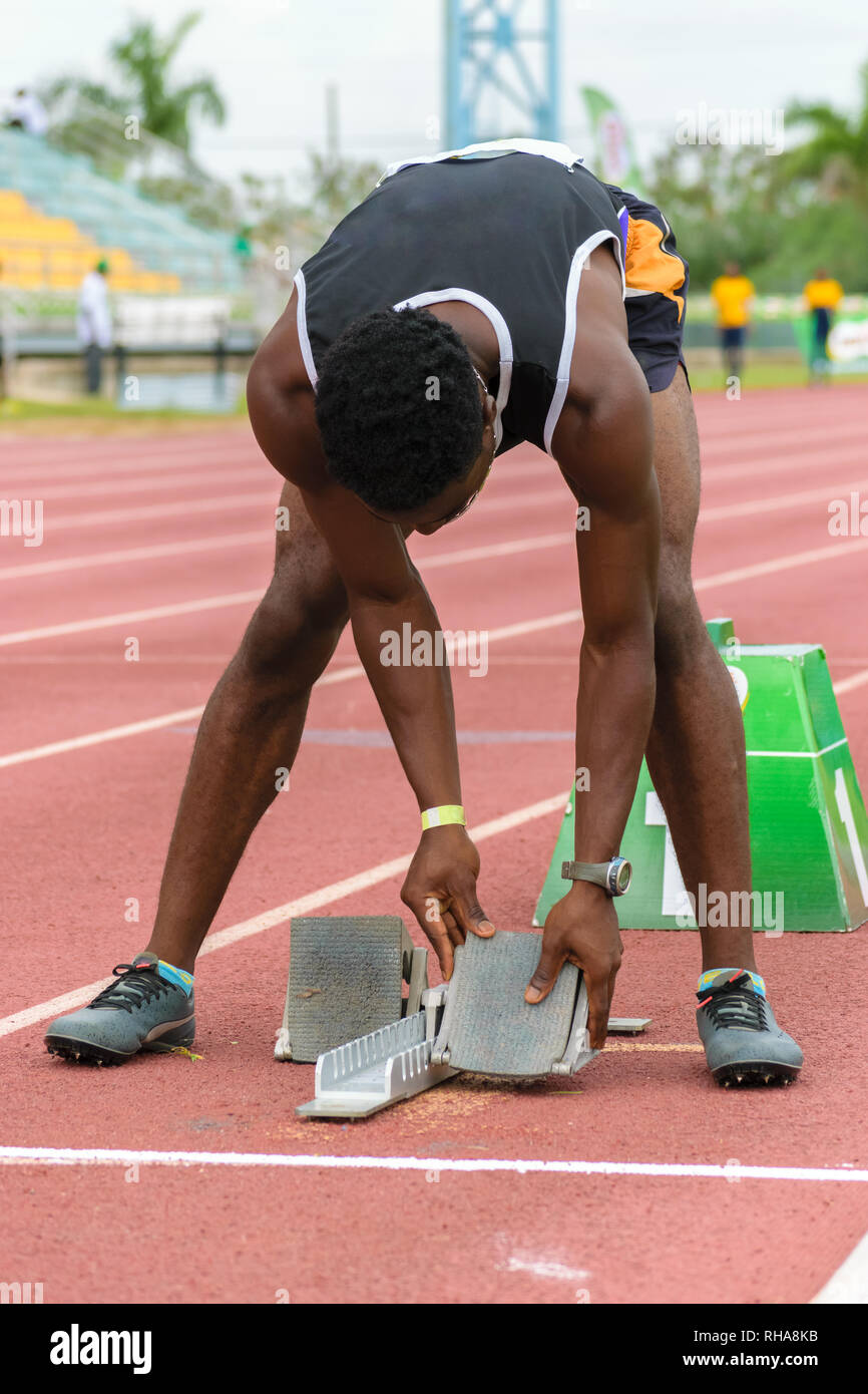 Sprinter Blocks High Resolution Stock Photography and Images - Alamy