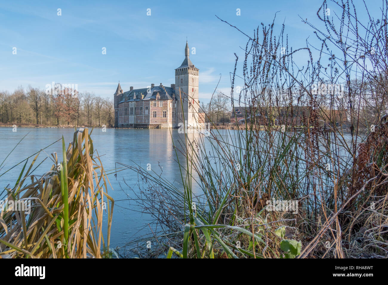 Castle of Horst / Kasteel van Horst in Belgium Stock Photo - Alamy