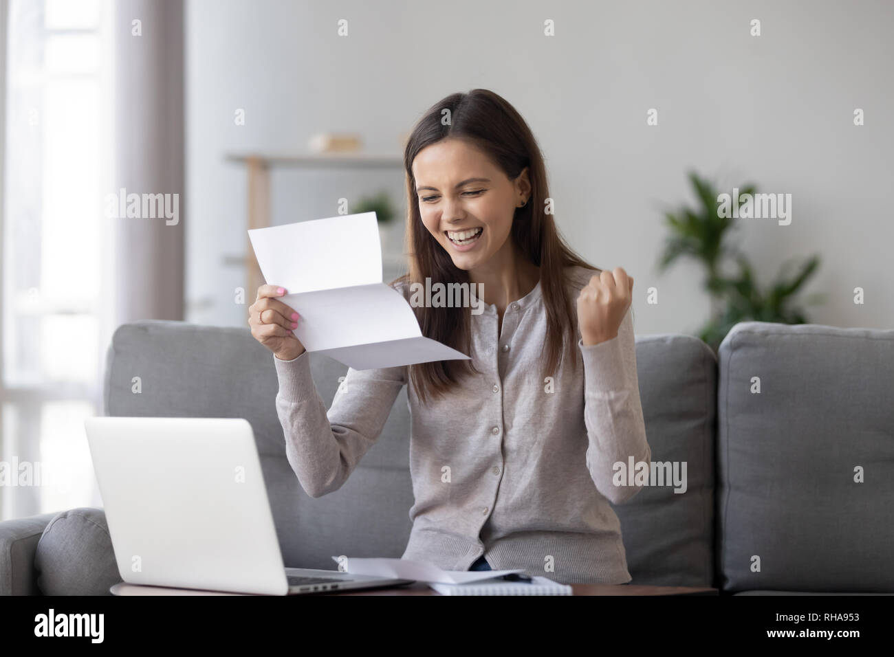Bank statement letter hi-res stock photography and images - Alamy