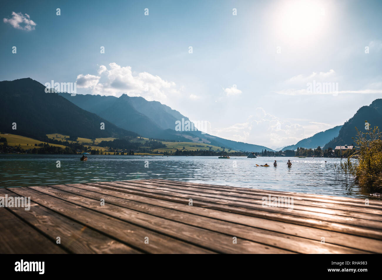Walchsee mountains hi-res stock photography and images - Alamy