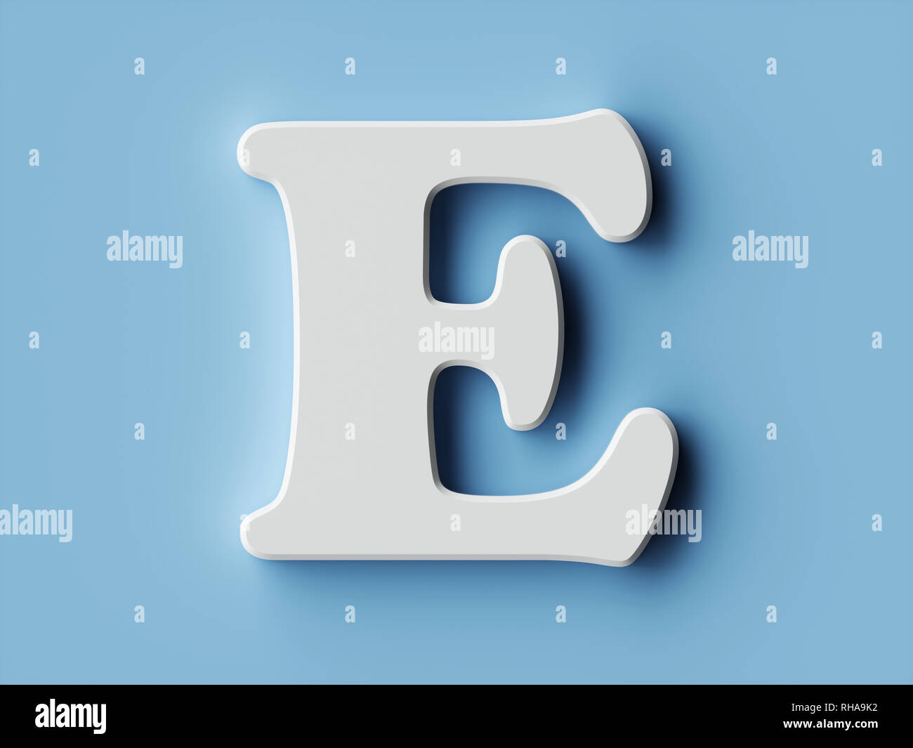 Fancy E Font
