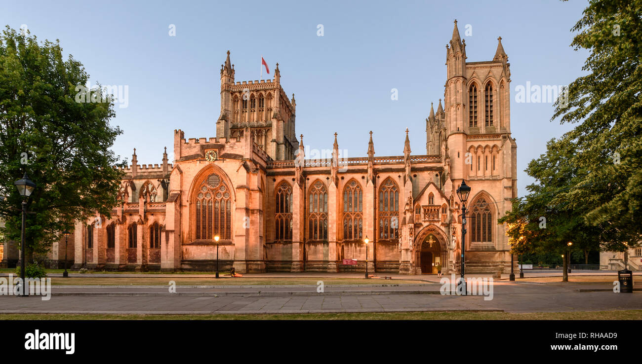 Bristol Cathedral is one of England's most famous medieval churches, it ...