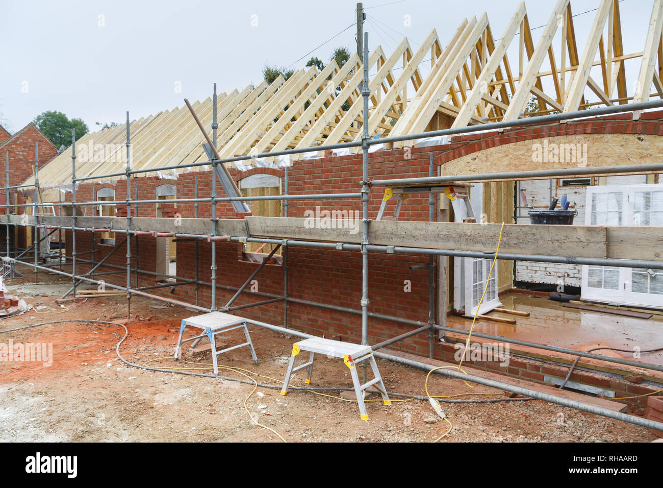 Timber frame brick hi-res stock photography and images - Alamy