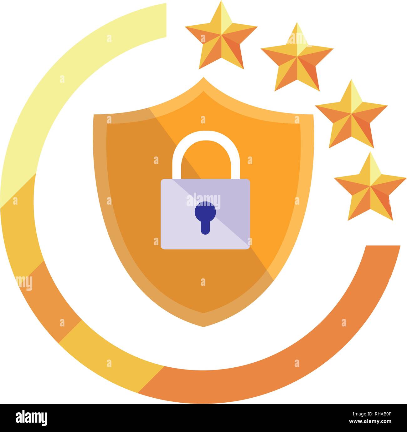 shield protection security digital copyright of intellectual vector ...