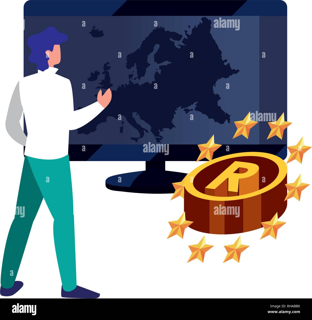 Digital copyright Stock Vector Images - Alamy