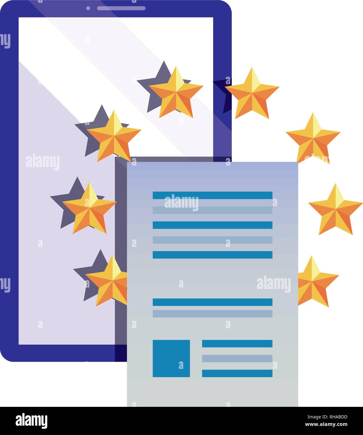 mobile device digital patent copyright vector illustration Stock Vector ...