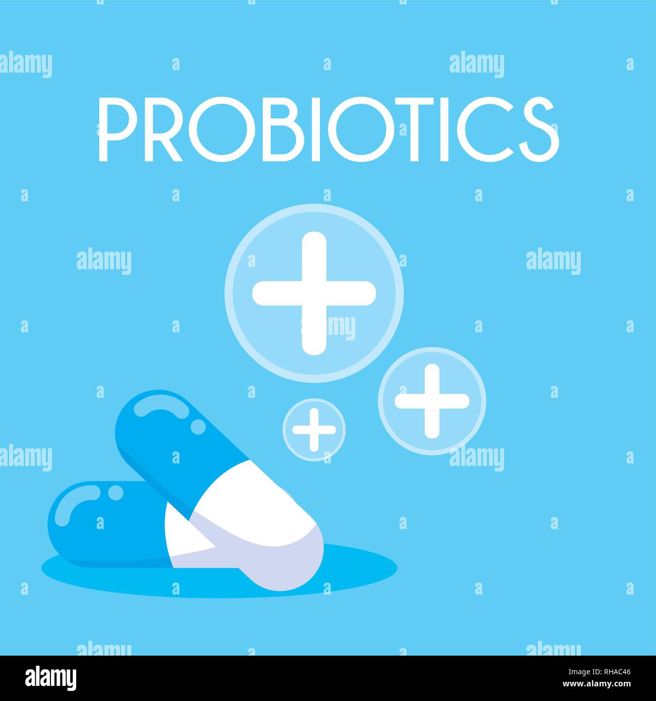 capsules medicines probiotics icon vector illustration design Stock ...