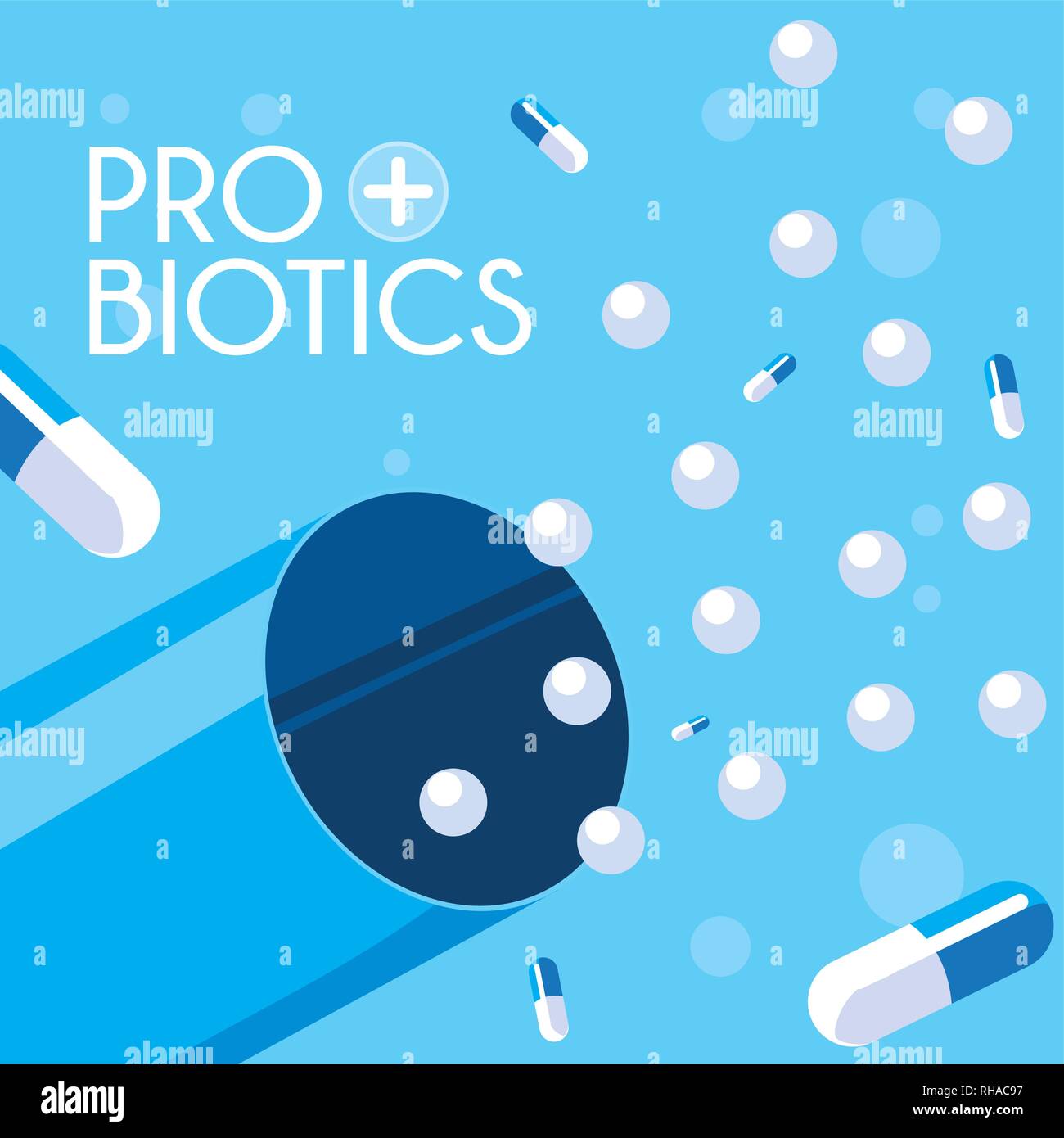 Bacterial capsules Stock Vector Images - Alamy