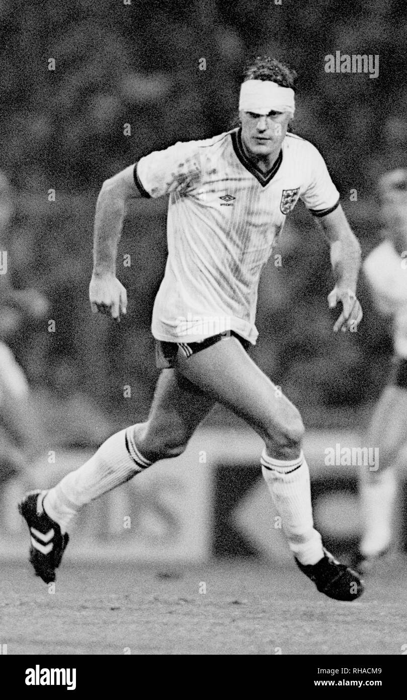 GLENN HODDLE, ENGLAND and TOTTENHAM HOTSPUR FC, , 1986 Stock Photo - Alamy
