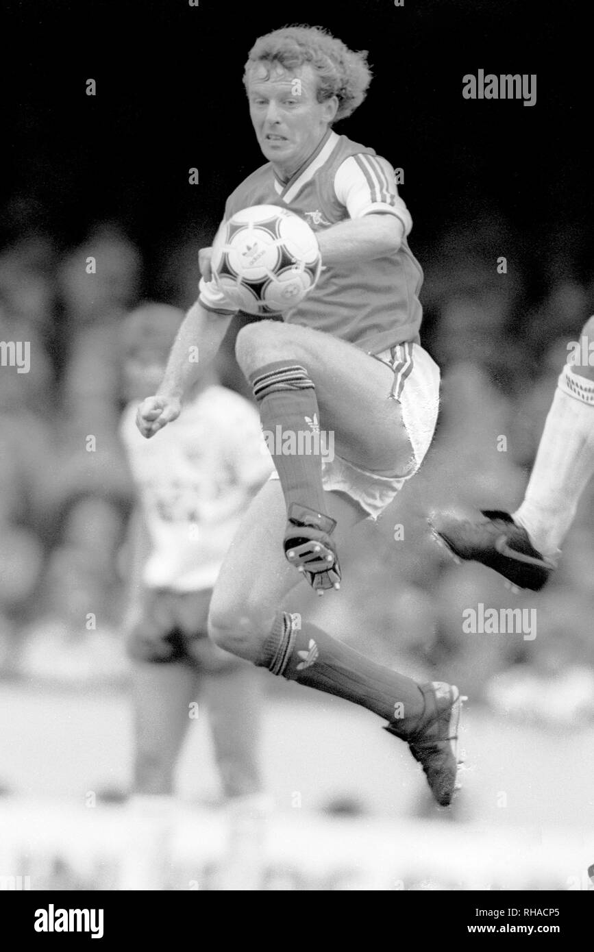 GRAHAM RIX, ARSENAL FC, , 1986 Stock Photo - Alamy