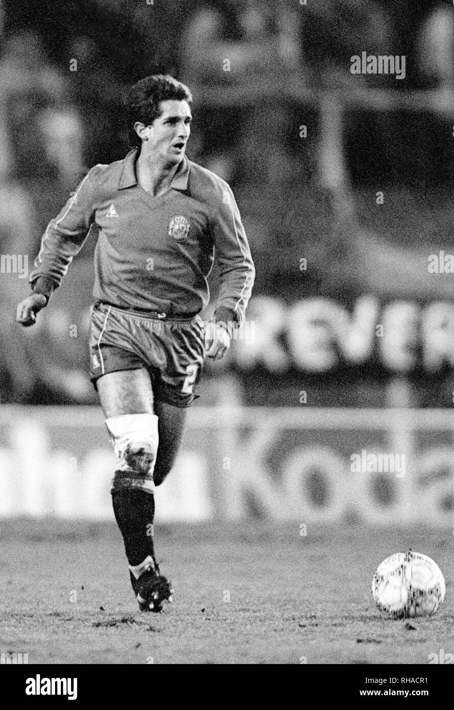 MIGUEL PORTLAN CHENDO, SPAIN and REAL MADRID FC, , 1987 Stock Photo - Alamy