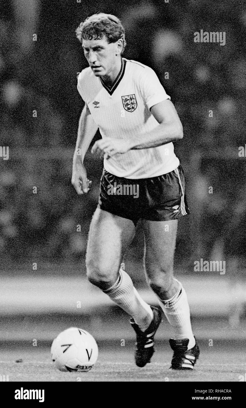 TERRY BUTCHER, ENGLAND and RANGERS FC, , 1986 Stock Photo - Alamy