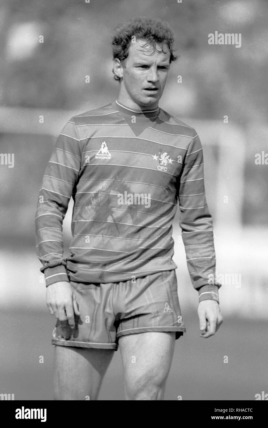 DAVID SPEEDIE, CHELSEA FC, , 1985 Stock Photo - Alamy