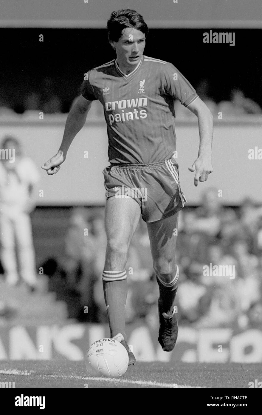 ALAN HANSEN, LIVERPOOL FC, , 1985 Stock Photo - Alamy