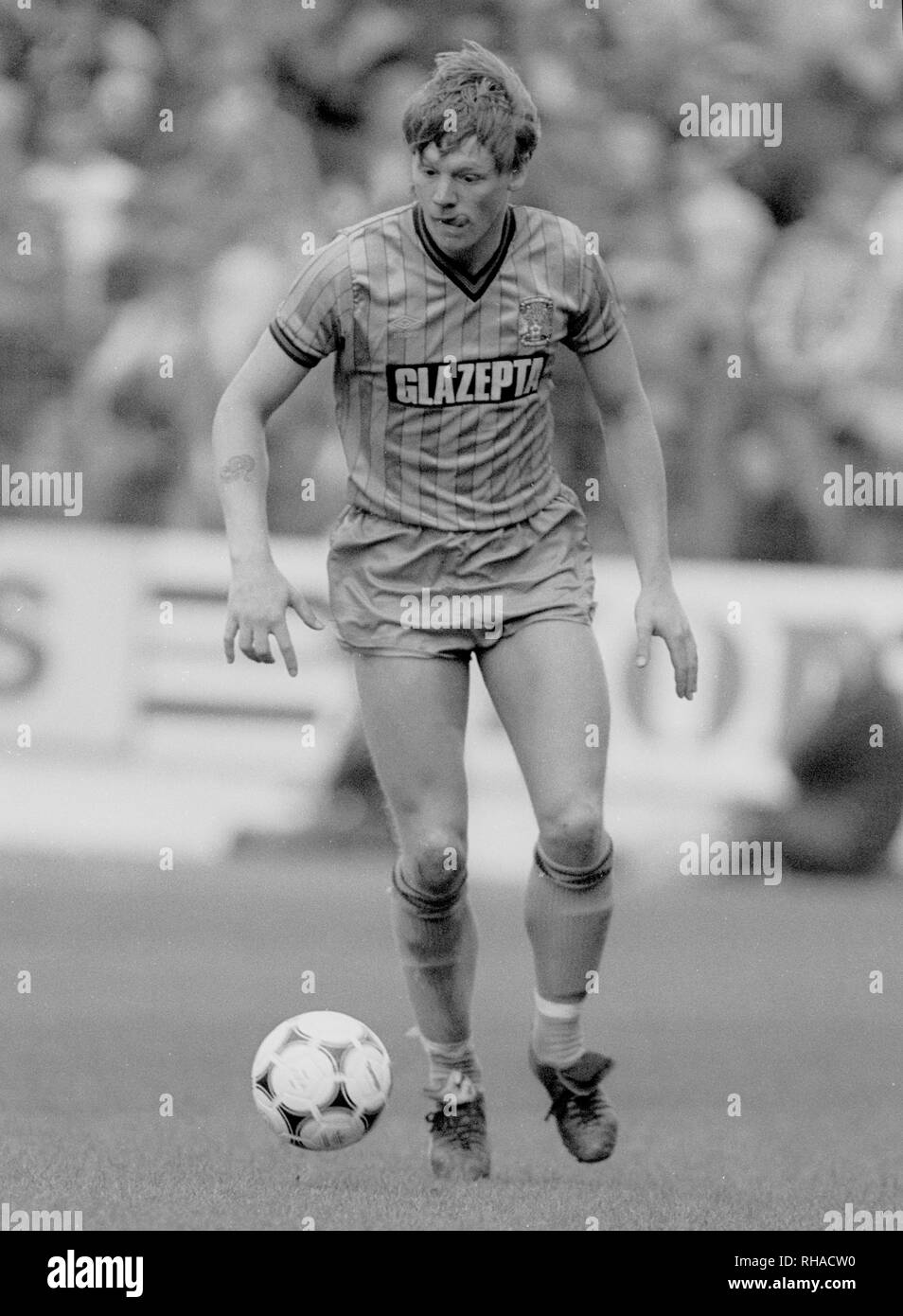 STUART PEARCE, COVENTRY CITY FC, , 1985 Stock Photo - Alamy
