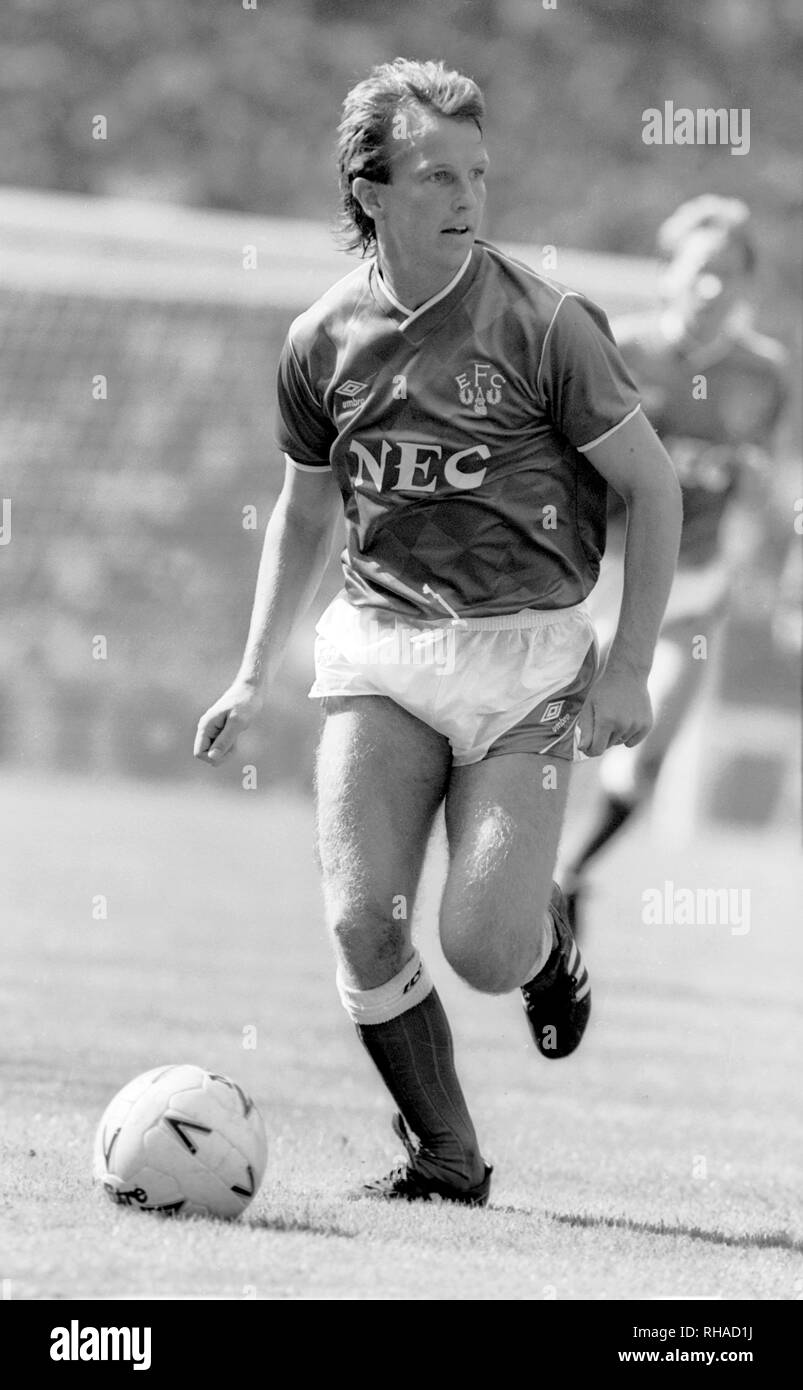 TREVOR STEVEN, EVERTON FC, , 1986 Stock Photo - Alamy